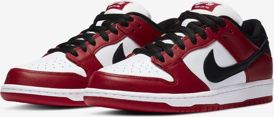 Nike SB Dunk Low Pro - Maat 42 - Chicago J-Pack - Rood / Wit / Zwart ...