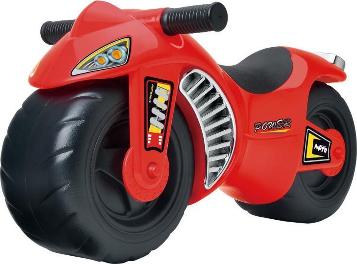 Playfun Loopfiets Motor Junior Rood | bol.com