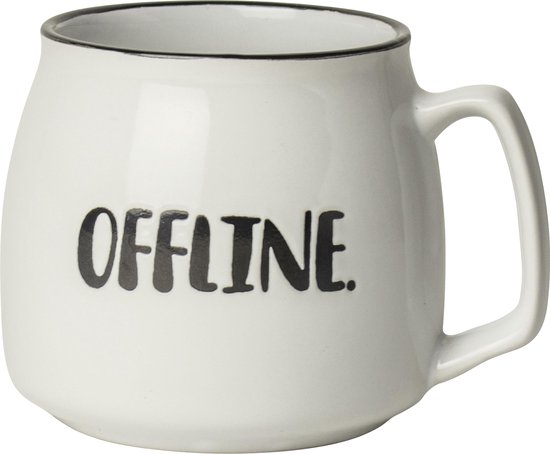 Gusta mok 350ml "offline" - set 6 stuks | bol