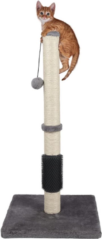Kattenpaal met Slaapplek - Krabpaal Met Verhoogd Bed - Inclusief ...