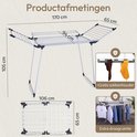 Meisterhome Droogrek - Extra groot, stevig en inklapbaar wasrek - 25 ...