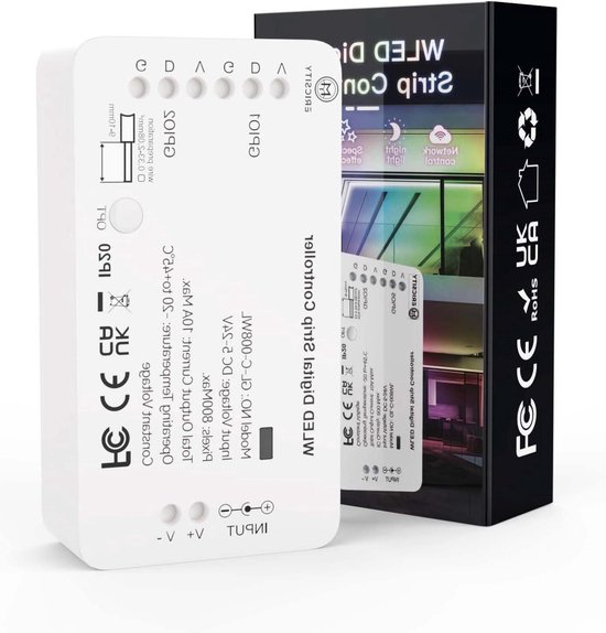 WLED Addressable Strip Controller - LED Strip Controller - Voor ...
