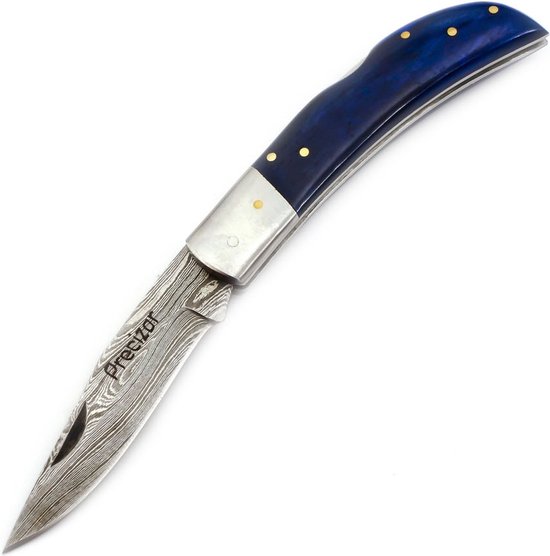 Damascus Knife | Damascus Mes | Vouwmes | Jachtmes | Hunting Mes ...