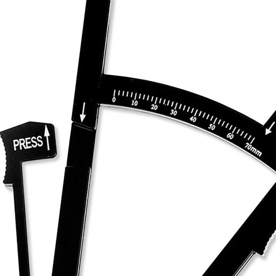 Equivera Huidplooimeter - Vetmeter - Vetpercentagemeter - Body Mass ...