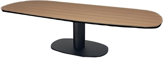 Tuintafel Tower 260cm | Camel & Tecon Teak | bol