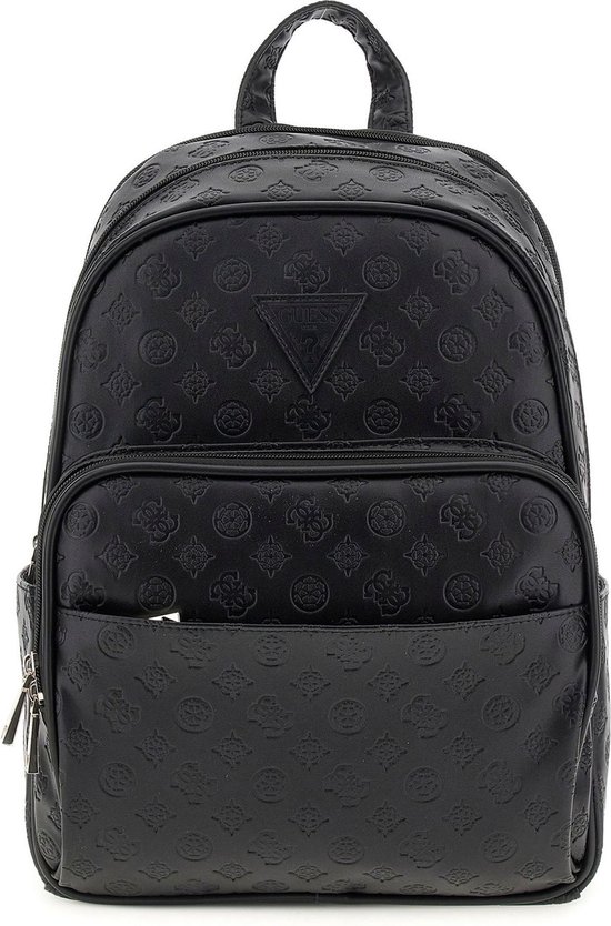 GUESS Laptop rugzak Rugzak met laptopvak Wilder Backpack Black Zwart | bol