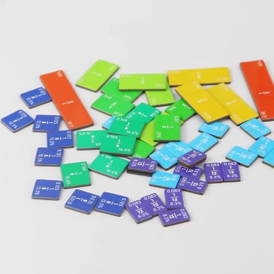 Montessori Breukenboek Magnetisch – Rekenen Oefenen met Breuken ...