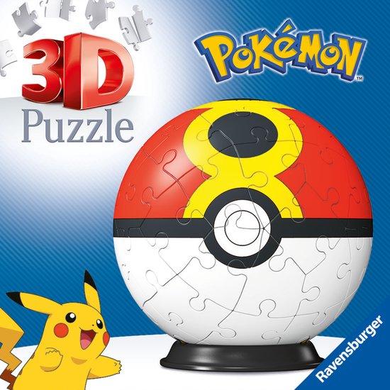 Ravensburger - Puzzle-Ball Pokémon Repeat Ball - 3D Puzzel | bol