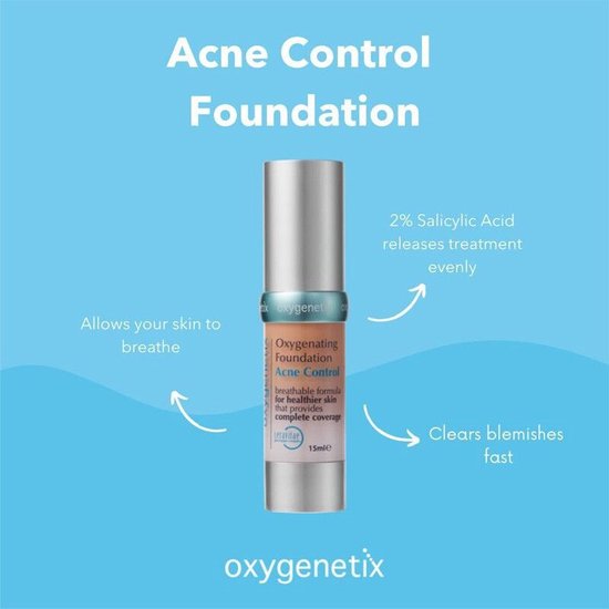 Oxygenetix | Acne control | Foundation | Pearl | bol
