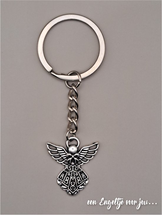 Geluksengel sleutelhanger - een Engeltje voor jou - Engel sleutelhanger ...