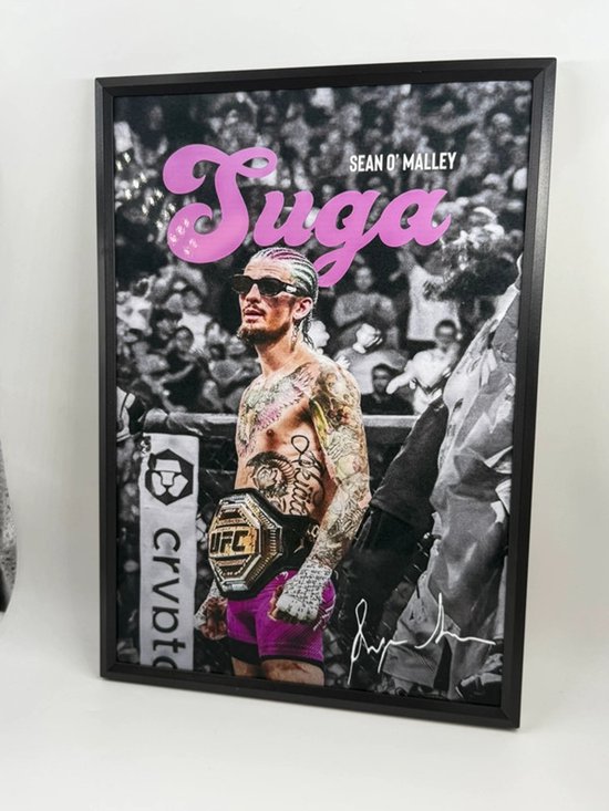 Suga' Sean O'Malley UFC Fighter Poster Ingelijst | bol