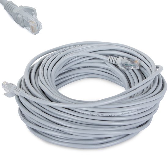 20 meter Lan Cable - Netwerkkabel / Internet kabel / UTP Kabel / CAT5 | bol