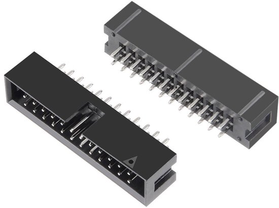 Ruilogod 20st 2.54mm Pitch 2x12-Pin dubbele rij Straight Box Header ...