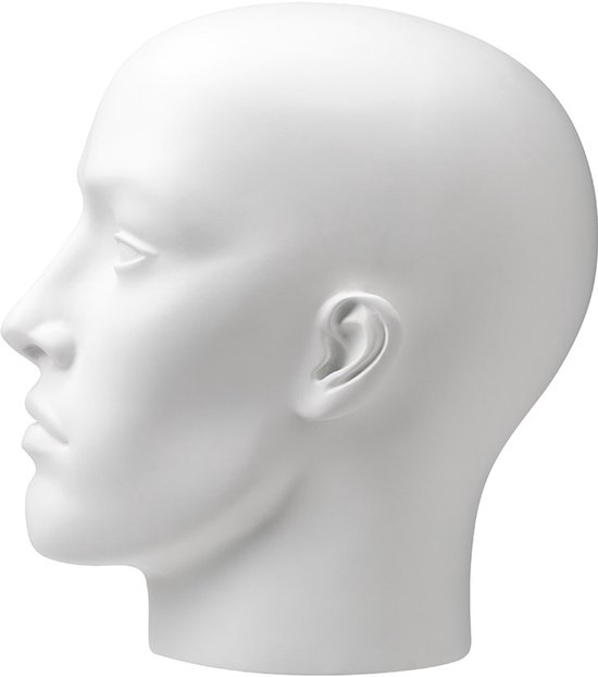 Paspop hoofd Konrad - Mannequin hoofd - Pashoofd - Pruikenhouder | bol
