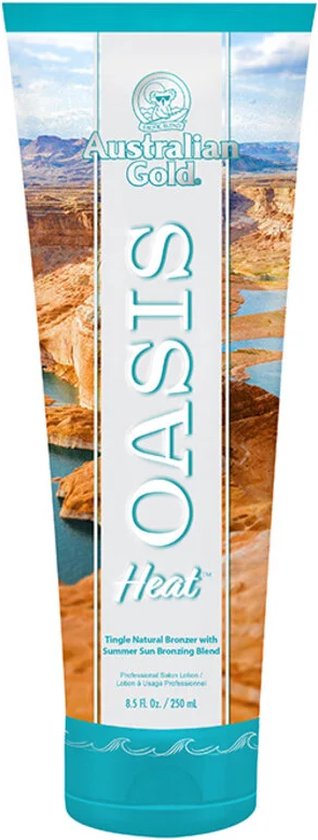 Australian Gold - Oasis Heat - 250ml - Zonnebankcrème | bol