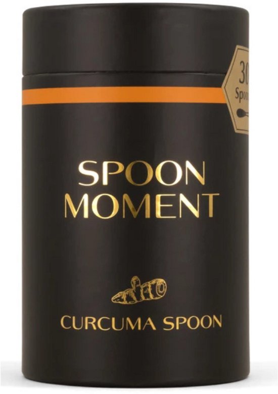 Spoon Moment - Curcuma Spoon - 30 pcs cylinder | bol