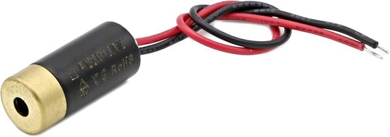 Rode Puntlaser 650nm met Instelbare Focus - Lasermodul voor DOE ...