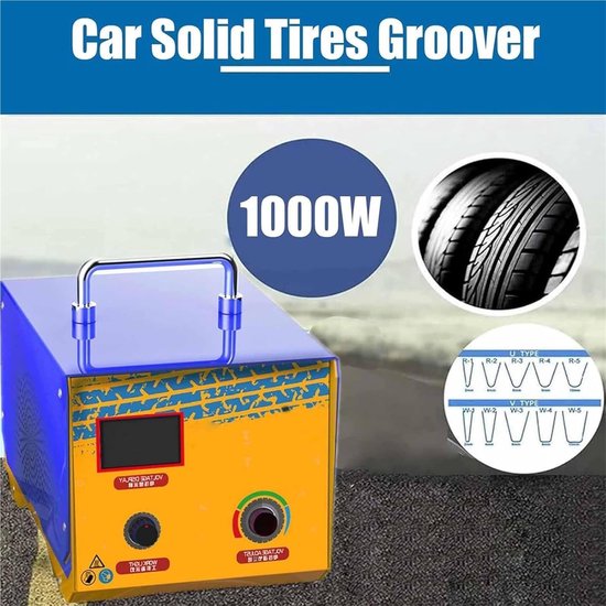 1000W Professional Portable Tyre Regroover with Blades, Electric ...