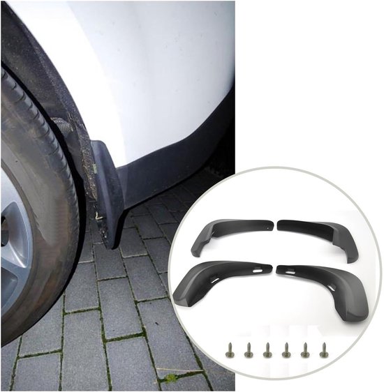 Spatborden Set Spatlappen Splash Guards Voor Achter Spatborden Fender Arch Wiel... | bol