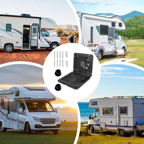 Rv Air Vent Fan 12v, Motorhome Ventilation Fan Side Mount, Refrigerator ...