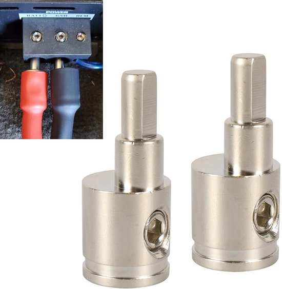 GZYF 2 Pcs 0 Gauge To 4 Gauge Car Stereo Audio Power Ground Wire ...