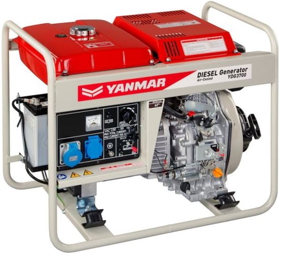 Yanmar Diesel Generator - 3,3 kVA - Elektrisch - YDG3700V-5EBYI2 | bol