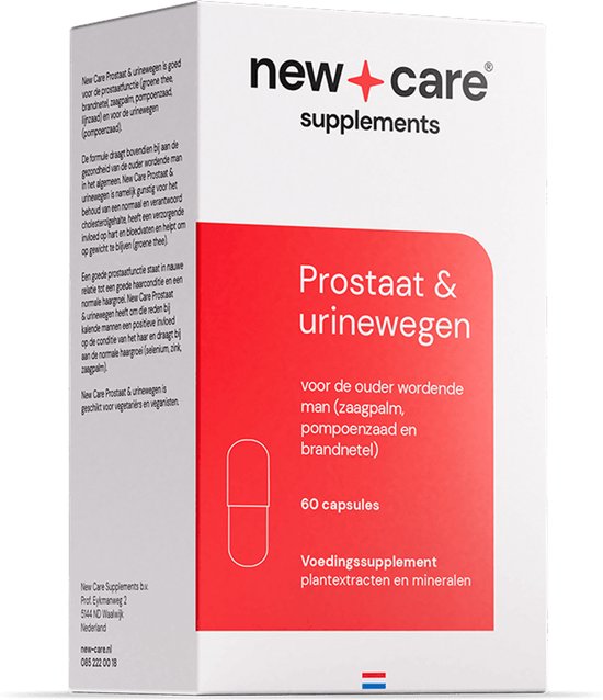 New Care Prostaat & Urinewegen - 60 capsules - vegan | bol