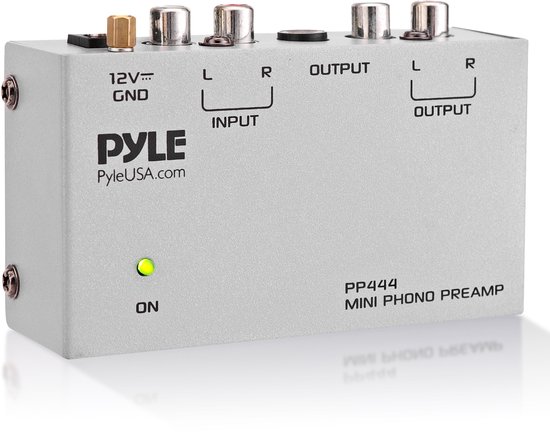 Pyle Phono Platenspeler Voorversterker - Mini Elektronische Audio ...