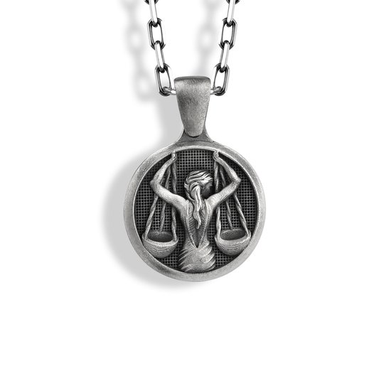 Libra ketting Oxidized 22 inches | bol