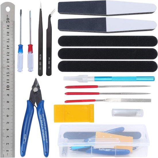 18-delige Model Gereedschap Kit voor Hobby Building Craft Set - Voor ...
