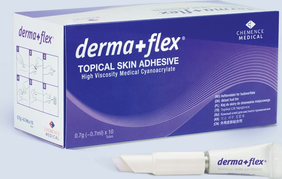 Derma + Flex topical skin adhesive / huidlijm 0,7 ML - 1 stuk | bol