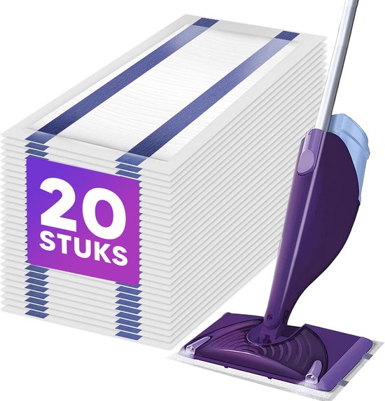 BttrLiving Reinigingsdoekjes - 20 stuks - Geschikt voor Swiffer WetJet - Swiffer... | bol