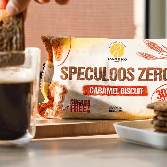Rabeko Zero Speculoos - Lager in suiker - 200 gram | bol