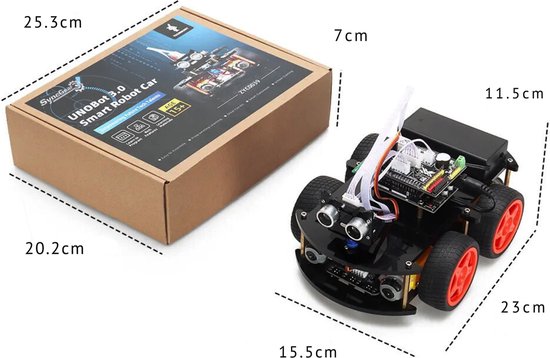 SyncGear Robot Arduino Kit - Bouwpakket - Programmeren - Vanaf 10 jaar ...