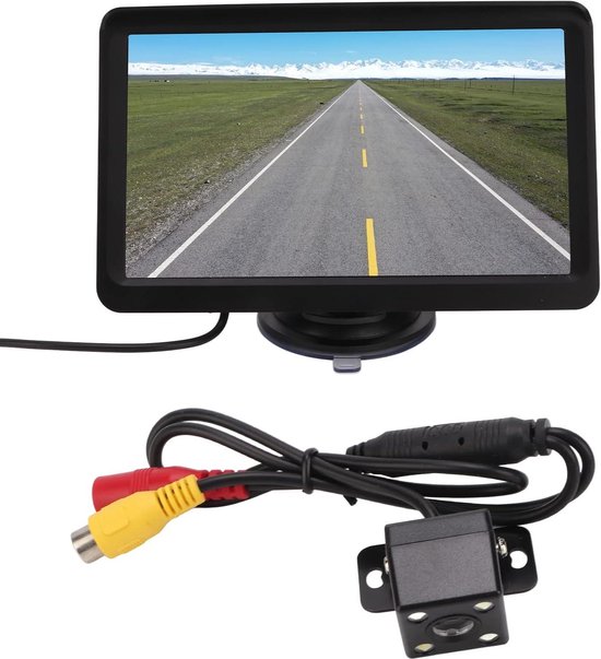 Reverse Parking Monitor Waterproof Backup Camera System High Definition ...