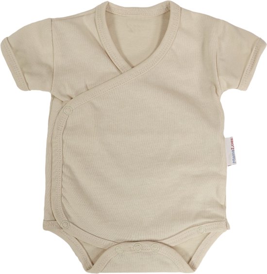 MamaLoes Oat Maat 56 Korte Mouw Overslag Romper ML010262 | bol