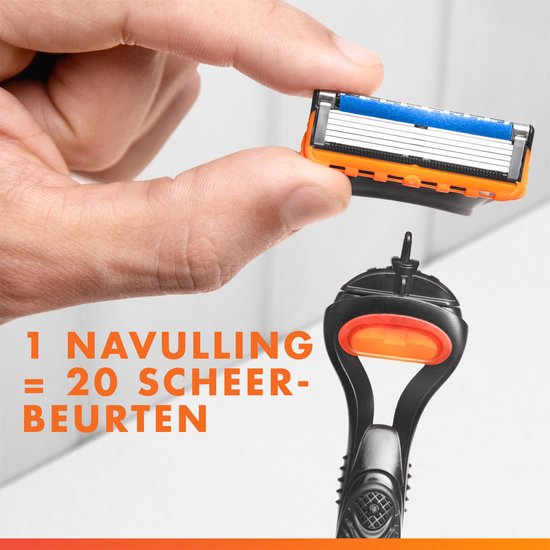 Gillette Fusion Scheermesjes voor Mannen - 5 scherpe mesjes - 28 stuks ...