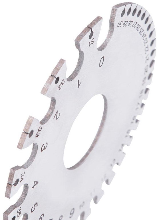 Wire Gauge Measuring Instrument 2-Sided Thickness Thread Thickness ...