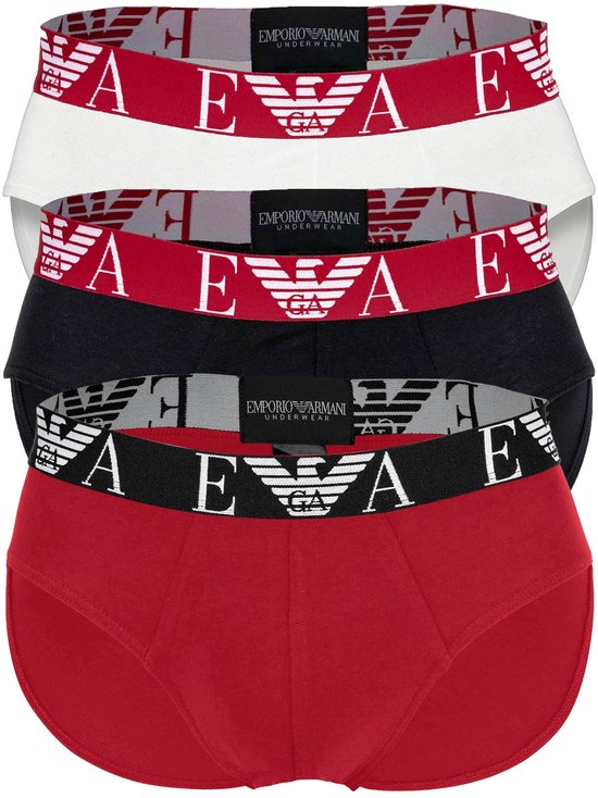 Emporio Armani Slip Bold Monogram Set van 3 | bol