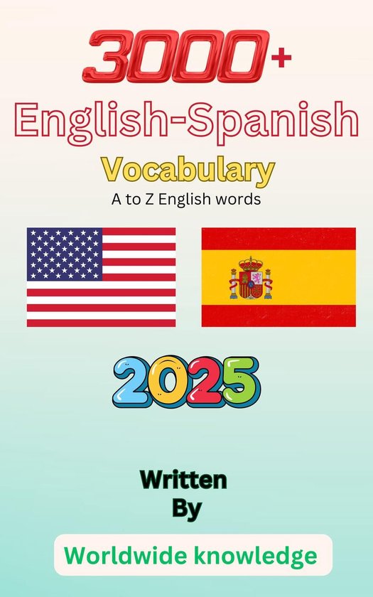 3000+ English-Spanish Vocabulary (ebook), Worldwide Knowledge ...