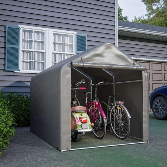 ApexArte® Fietsenstalling voor in de Tuin - Fietsberging - Fietsenhok | bol