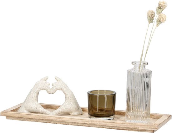 Gilde Handwerk - Decoratieve Set - 4-delig - Woonaccessoires - Love ...