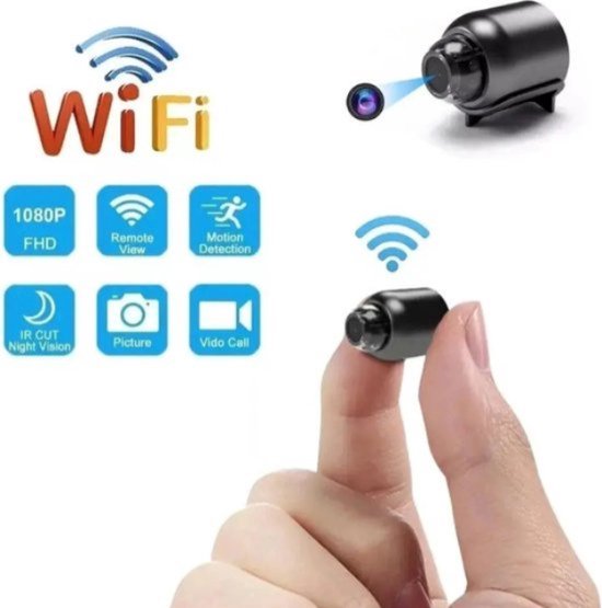 Mini HD 1080P Draadloze Wifi Beveiligingscamera met Cyclus Opname ...