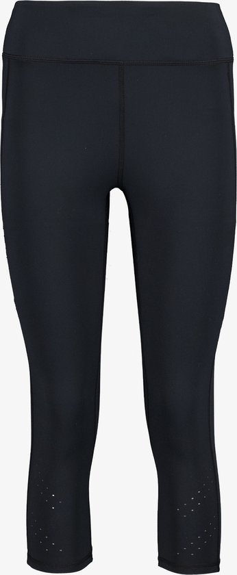 Osaga dames sport capri met laser cut - Zwart - Maat S | bol