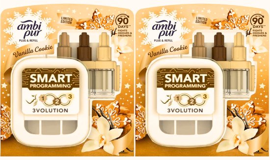 Ambi Pur 3Volution Elektrische Geurverspreider Vanilla Cookie - Plug ...