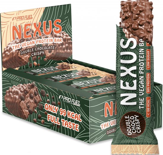 ProFuel Nexus Protein Bar (12x30g) Double Chocolate Crispy - Repen ...