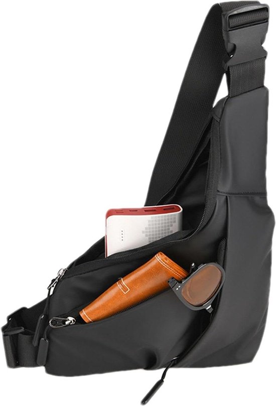 Waterproof Triangle Shape Chest Bag with Adjustable Shoulder Straps ...