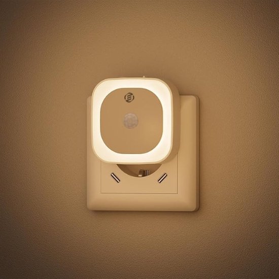 Equivera Stekkerlamp met Bewegingssensor - Stekkerlamp met ...