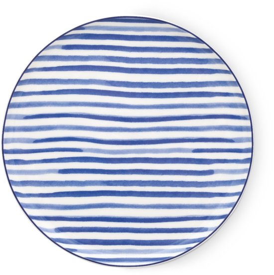 Bord Tulp - Strepen - Porselein | bol