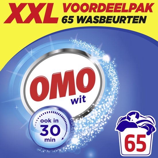 Omo Waspoeder XXL - Wit - 65 wasbeurten | bol